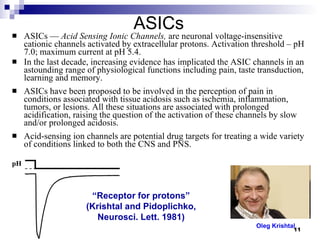 Molecular Mechanisms of Pain. Part 1 | PPT
