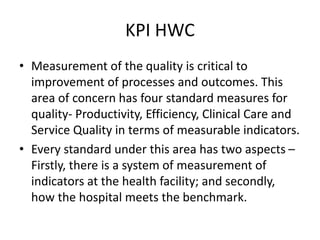 KPI and Outcome Indicators of HWC (1).pptx