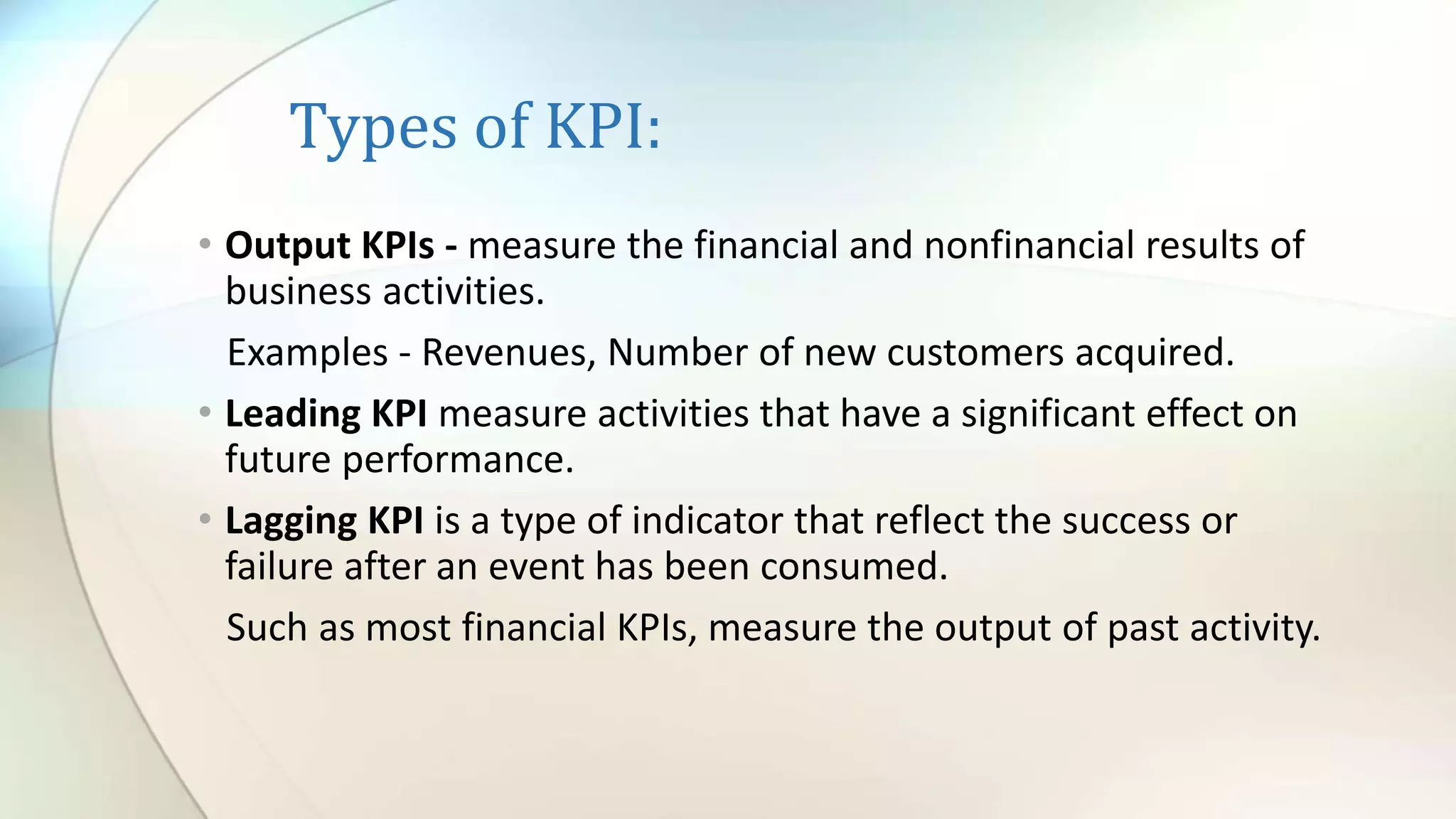 KPI and Prioritization | PPTX | Operating Systems | Computer Software ...