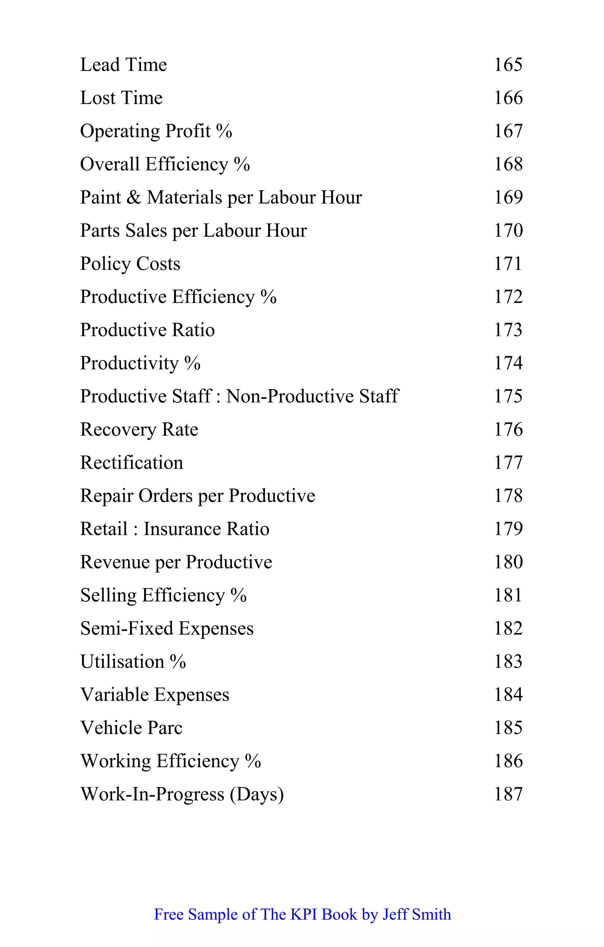 Kpi book sample | PDF | Desktop Publishing | Computer Software and ...