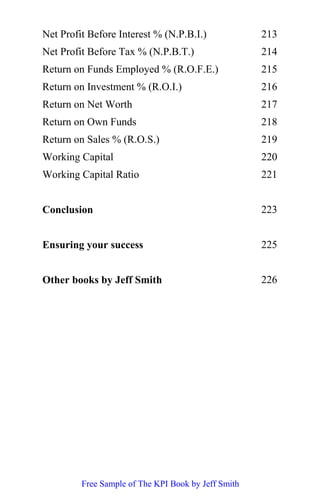 Kpi book sample | PDF