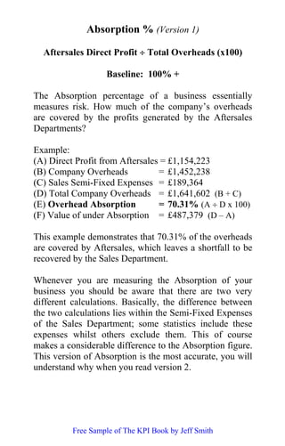 Kpi book sample | PDF