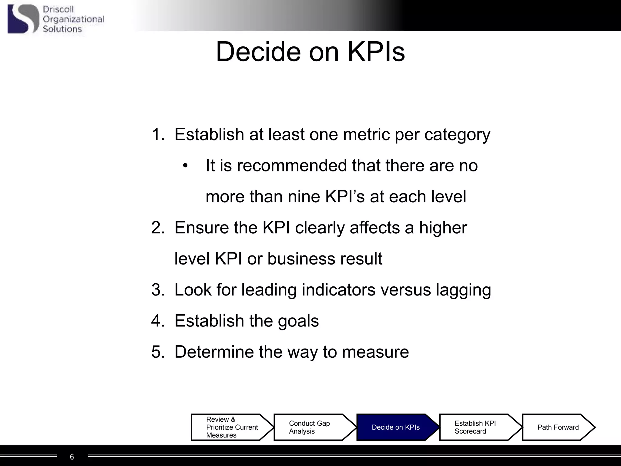 KPI Development Overview | PPTX
