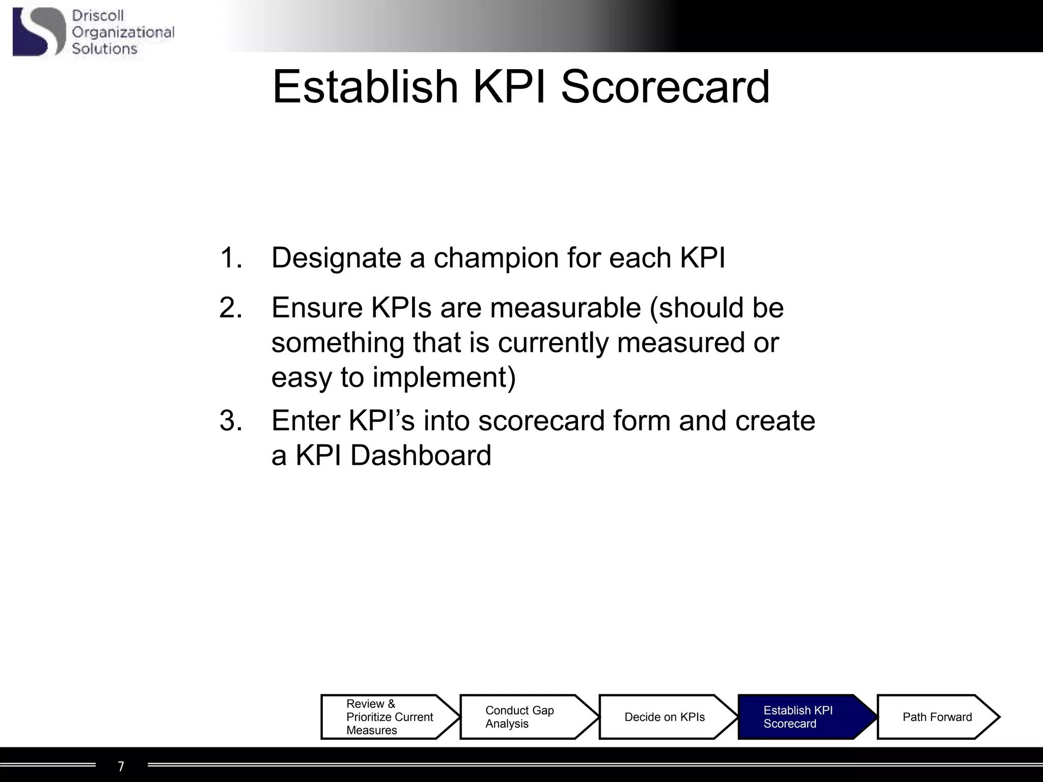 KPI Development Overview | PPTX