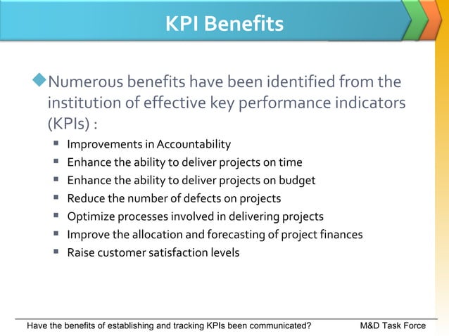 Enterprise KPI Development Process | PPT | Operating Systems | Computer ...