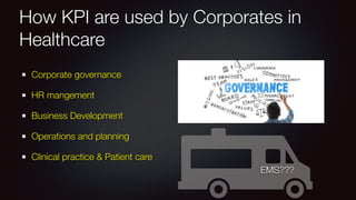 Key Performance Indices ( KPI ) Ambulances @ ni ems 2020 | PDF