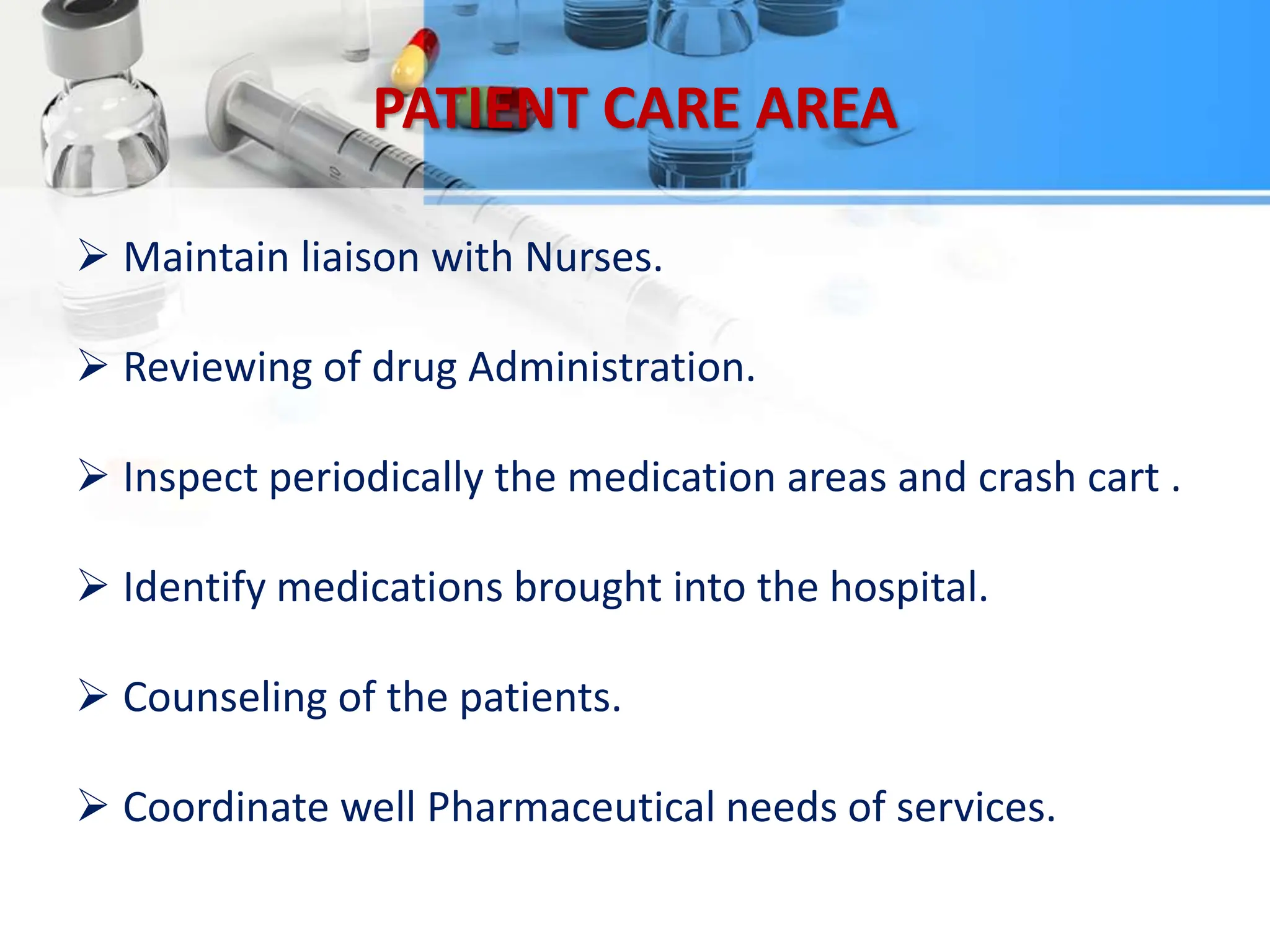 KPI For Pharmacists for qualith control M | PPT