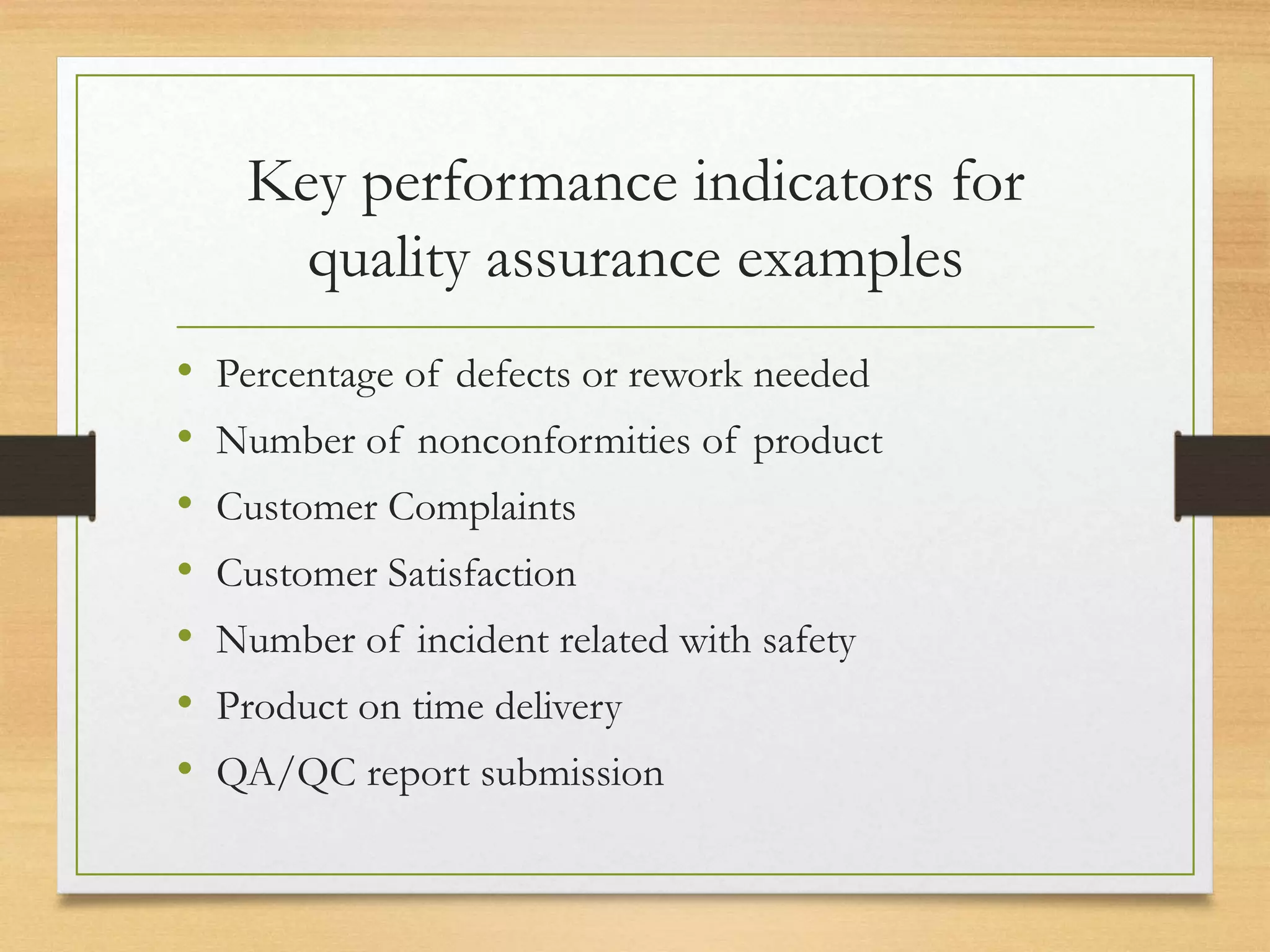 KPI for quality assurance.pptx