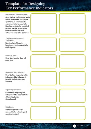 Kpi indicators template | PDF