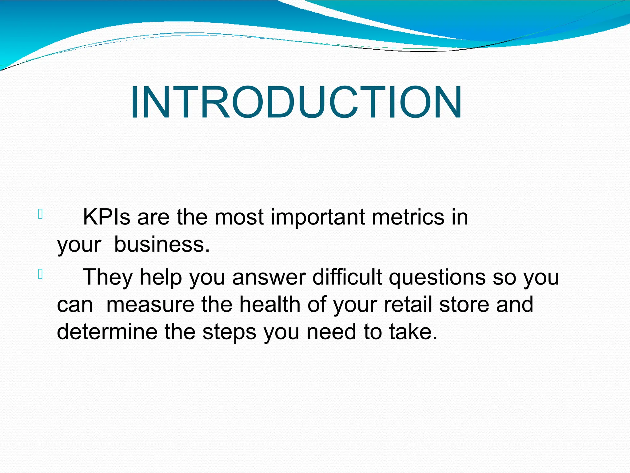 Key Performance Indicators in retail.pptx