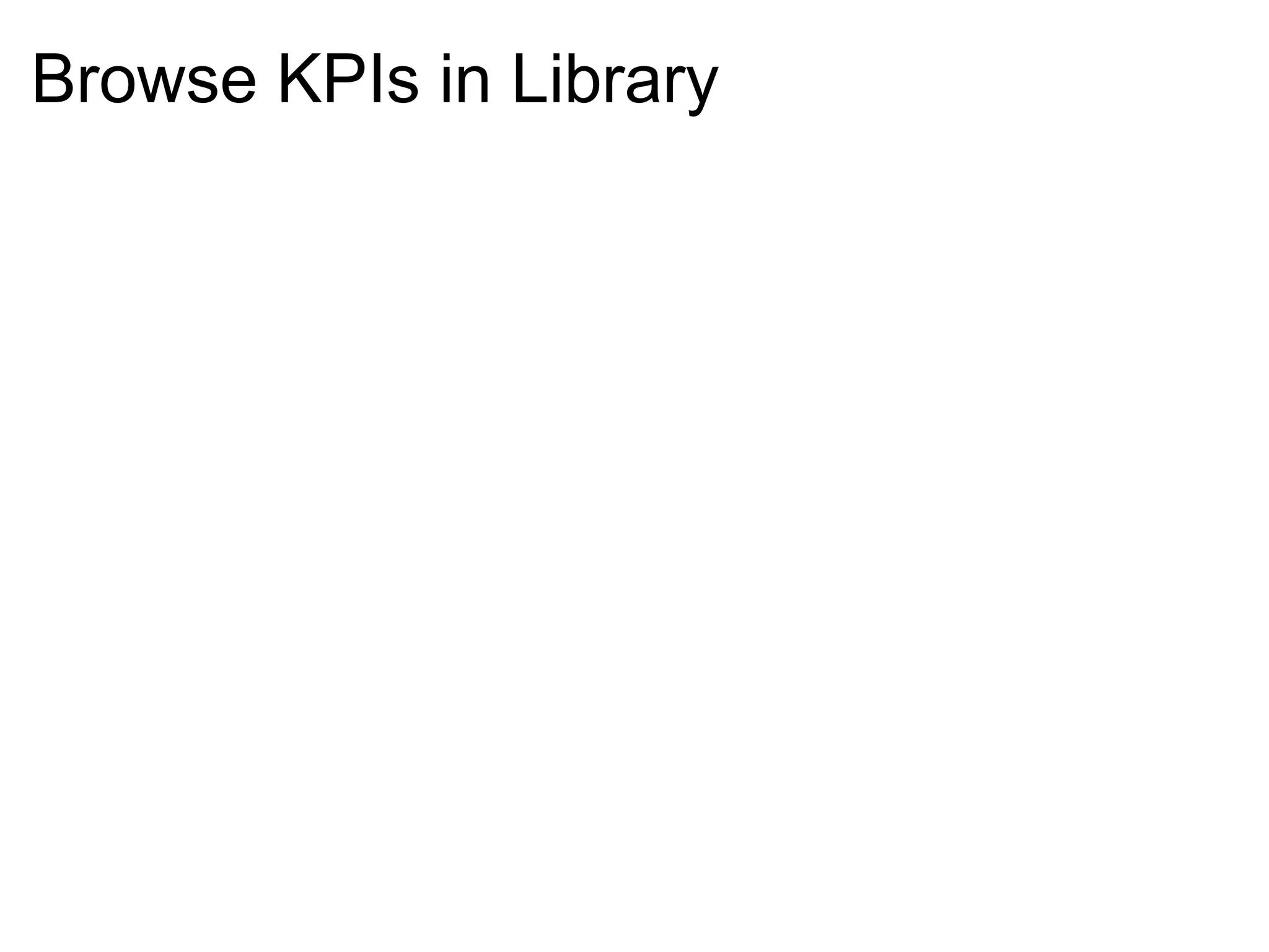 KPI Library Overview | PPT | Operating Systems | Computer Software and ...