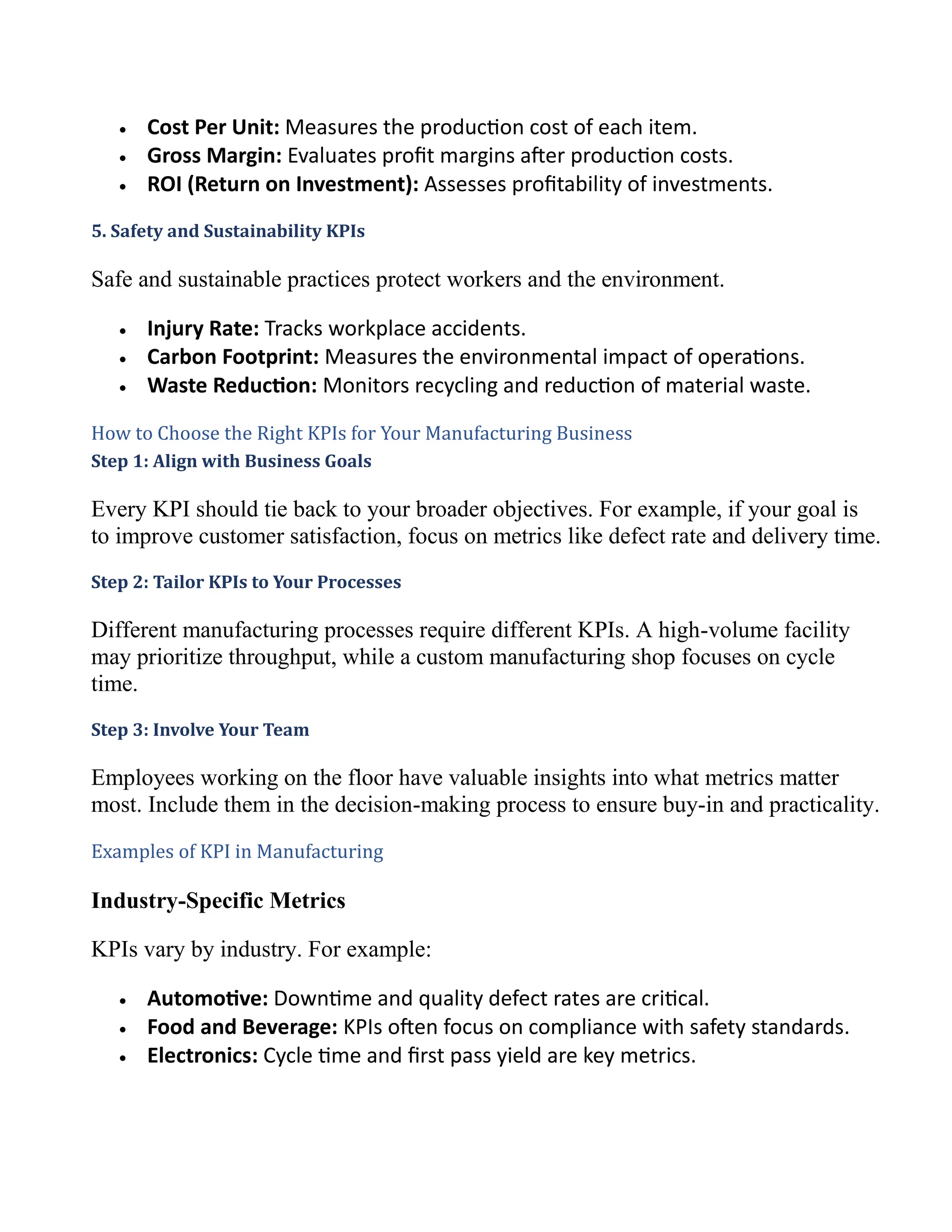 Ultimate Guide to KPIs in Manufacturing kpi manufacturing.pdf
