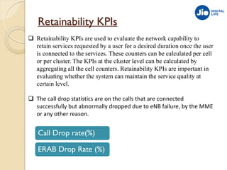 LTE KPIs and Formulae | PDF