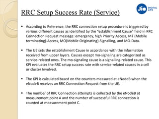 LTE KPIs and Formulae | PDF