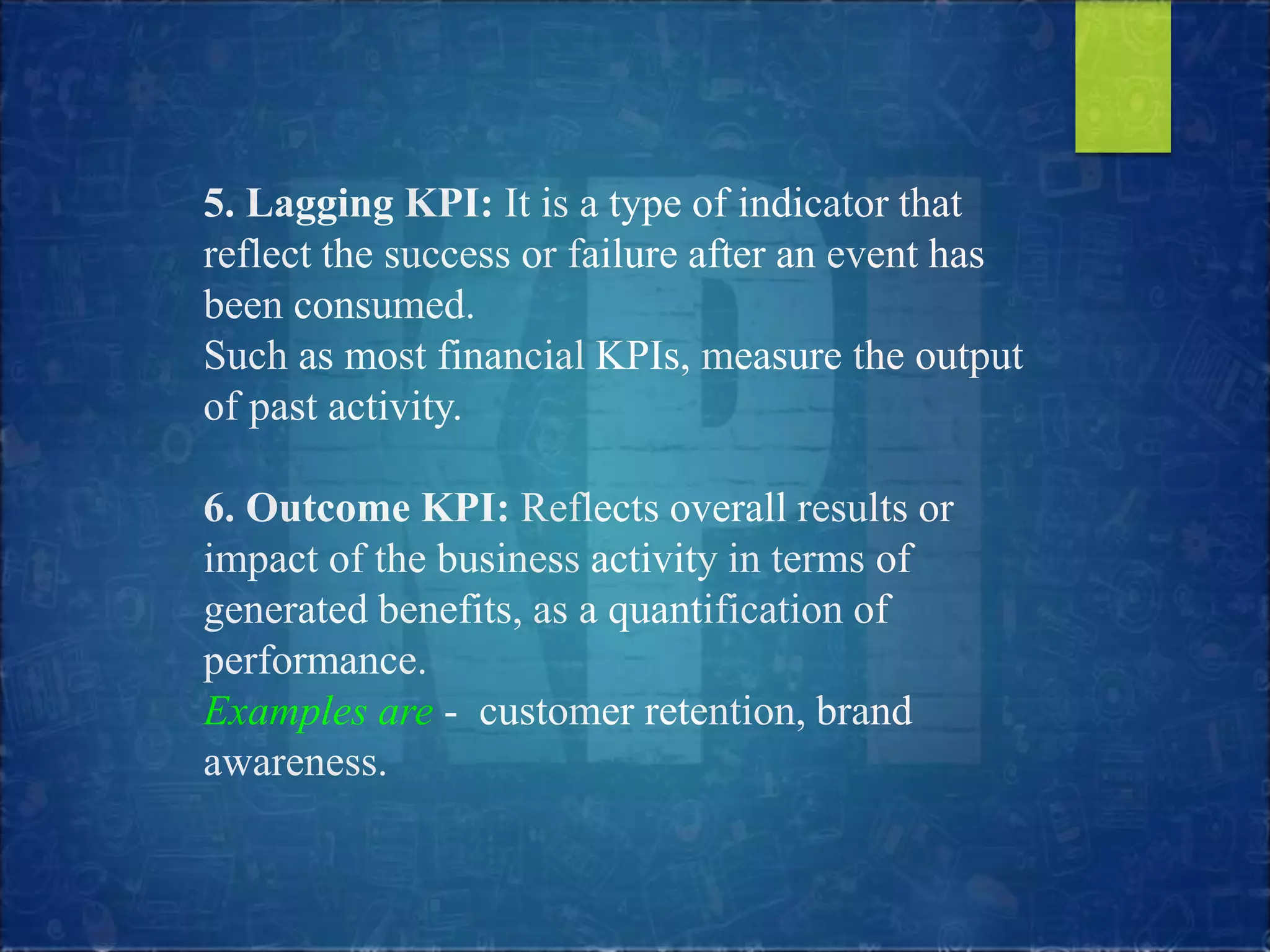 KPI - Key Performance Indicators | PPTX