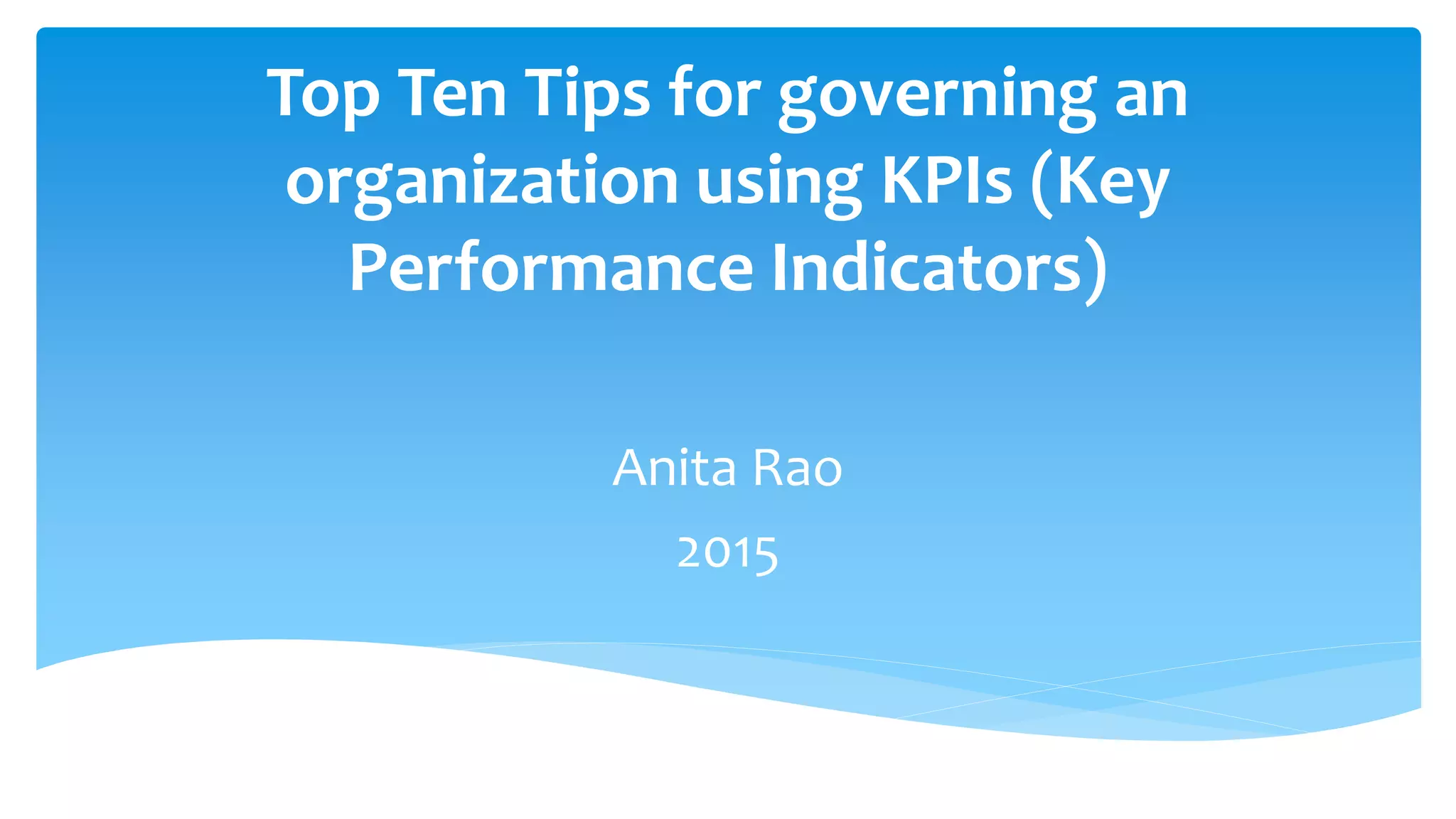 KPI | PPT