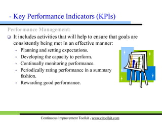 Key Performance Indicators | PDF