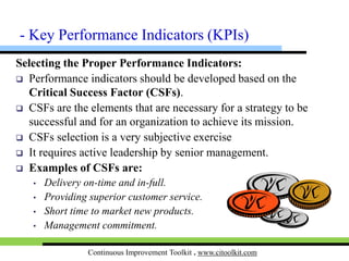 Key Performance Indicators | PDF