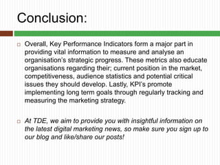Key Performance Indicators You Should Know | PPTX