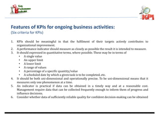 Key Performance Indicators-KPIs | PDF