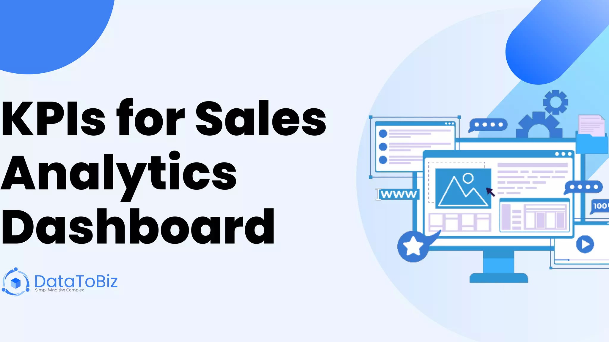 KPIs for Sales Analytics Dashboard - By DataToBiz | PDF