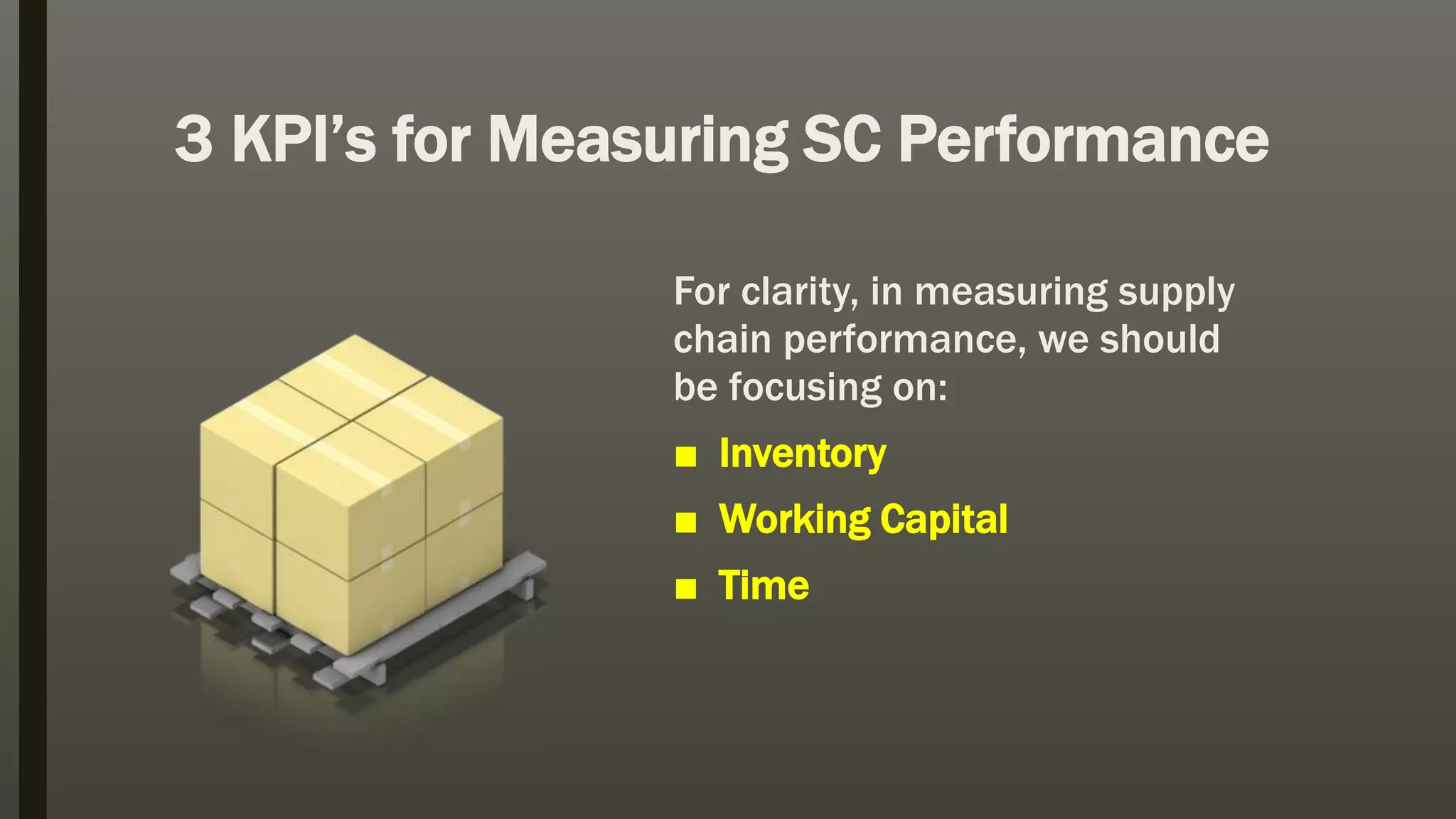 Kpis for scm | PPTX