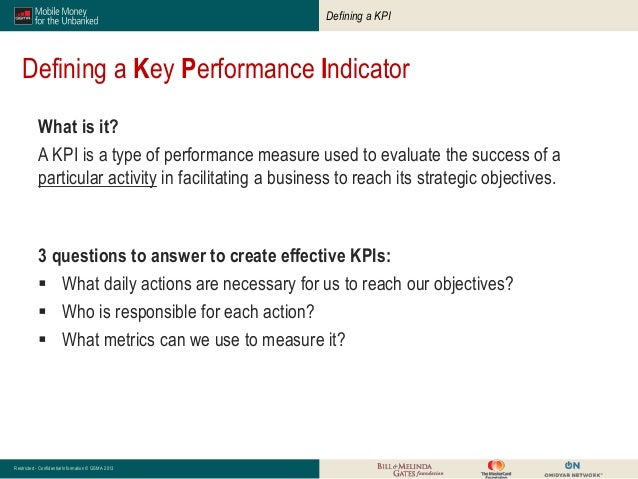 Performance Metrics Recommendation Examples