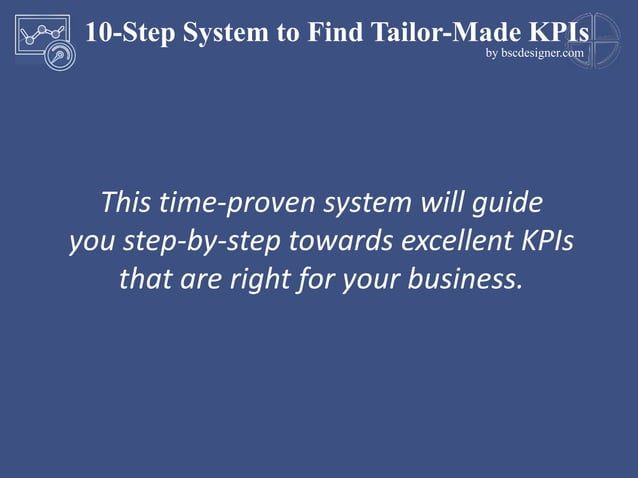 10 Steps to Find Best KPIs by BSC Designer | PPTX | Business ...