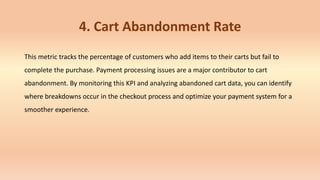 KPIs To Track Efficiency & Reliability of Payment | PPT