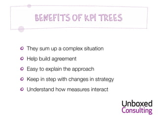 Planting the seeds for successful KPI trees | PPT