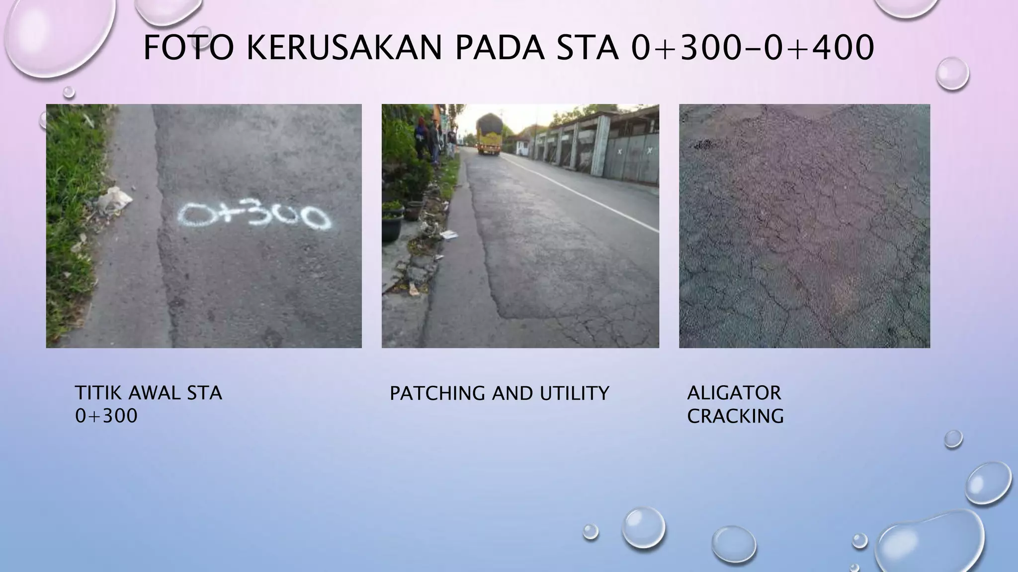 perhitungan metode PCI (PAVEMENT CONDITION INDEX) | PPTX