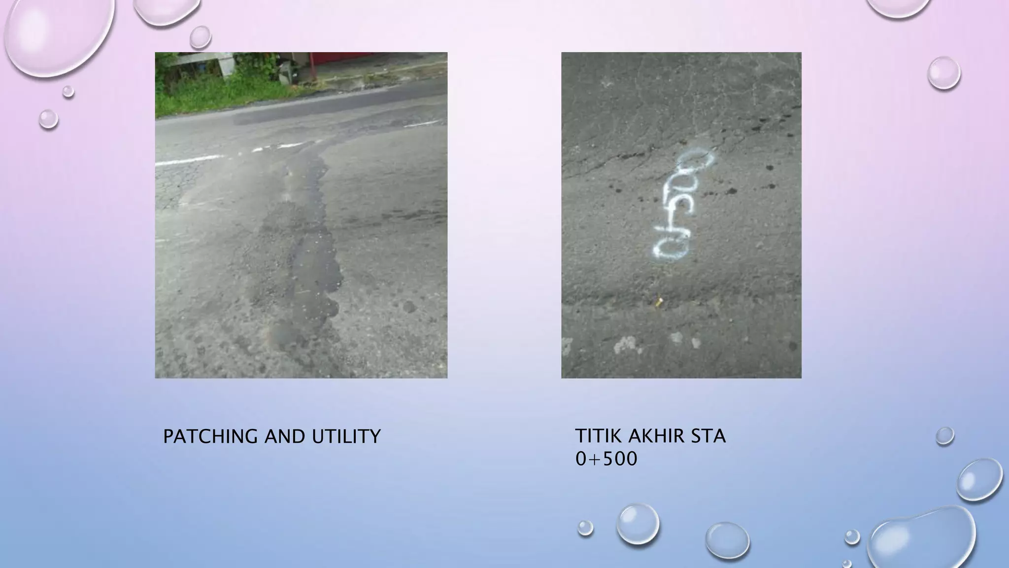 perhitungan metode PCI (PAVEMENT CONDITION INDEX) | PPTX