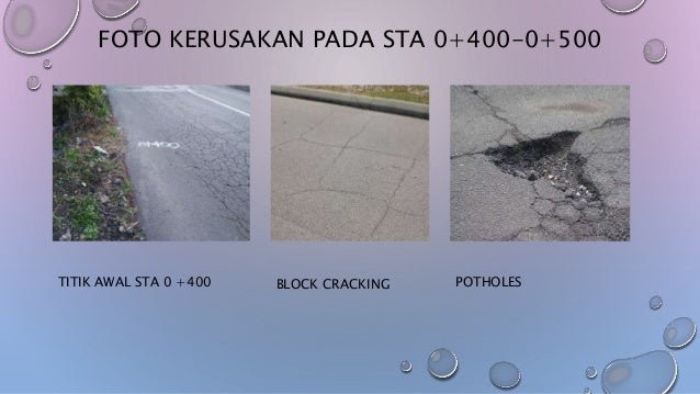 perhitungan metode PCI (PAVEMENT CONDITION INDEX)