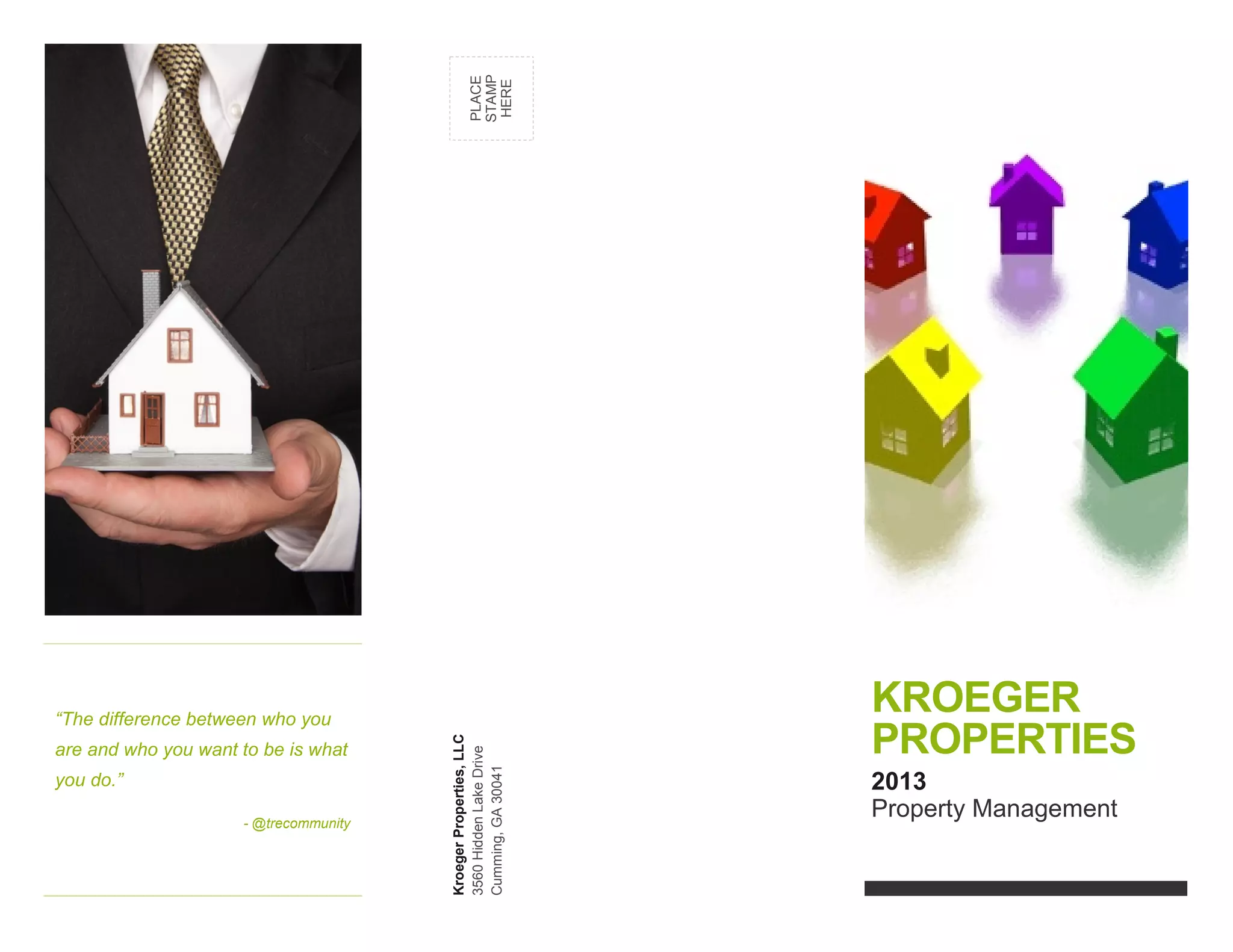 Kpllc Property Management Pamphlet | PDF | Real Estate Industry ...