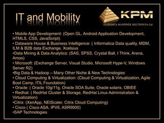 Kpm company profile | PPT
