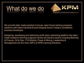 Kpm company profile | PPT