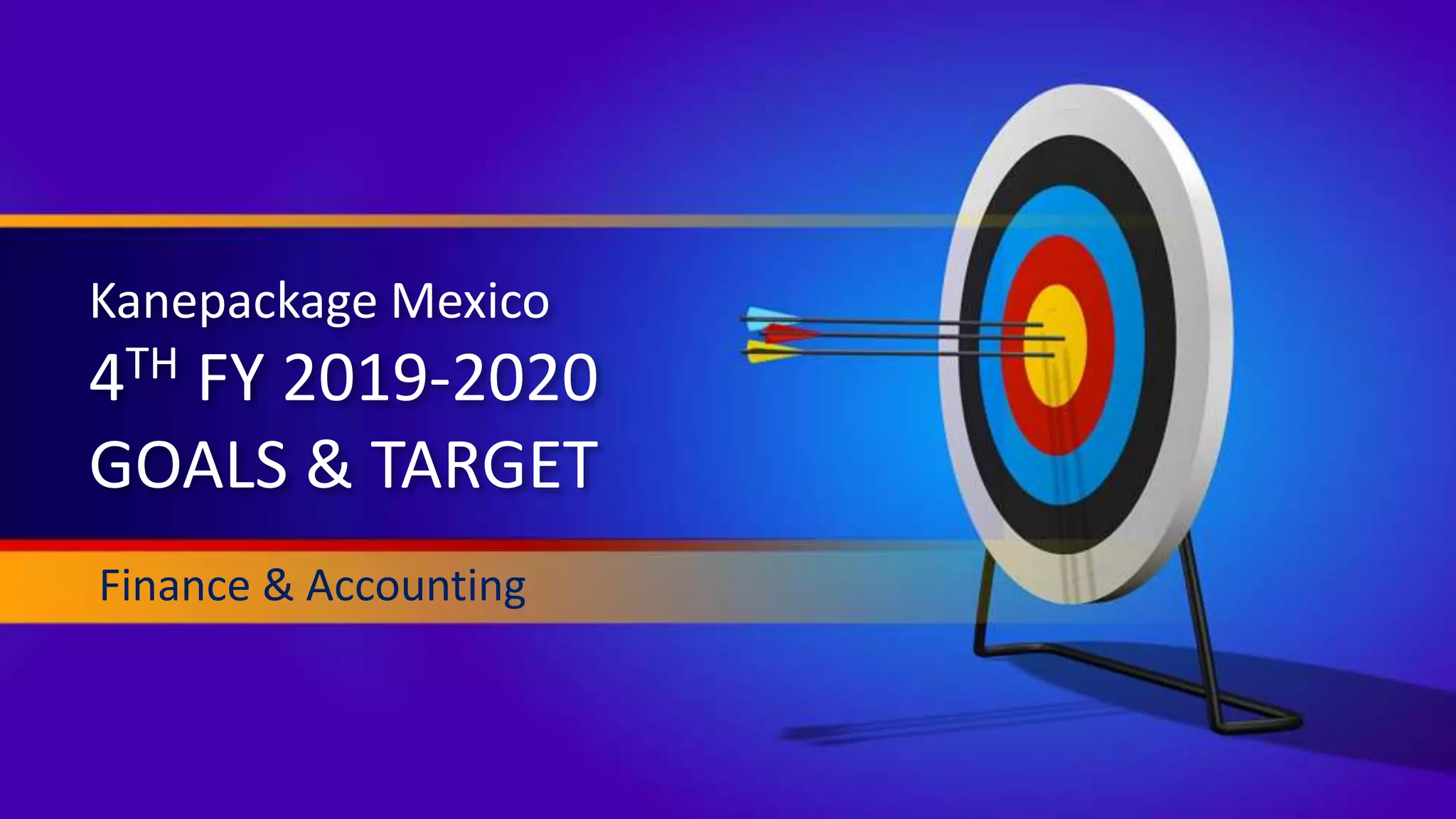Finance & Accounting Target | PPTX