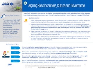 Aligning Sales Incentives, Culture and Governance | PPT