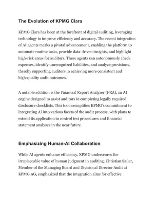KPMG Clara AI to Redefine Global Auditing with Intelligent Agents.pdf