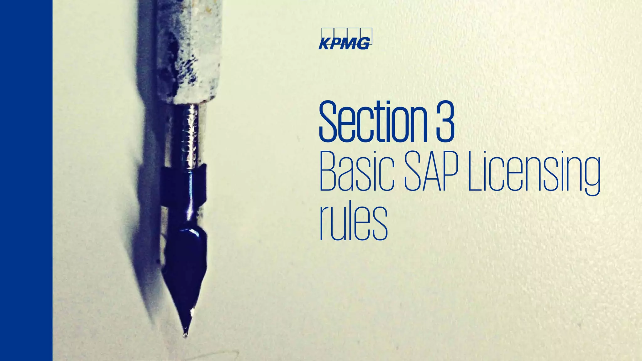 KPMG SAP Licensing | PDF
