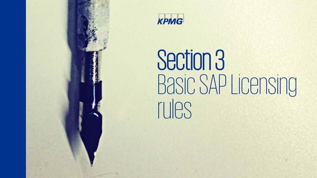 KPMG SAP Licensing | PDF | Computer Software and Applications | Computing