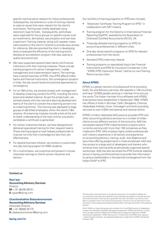 KPMG Training Solutions | PDF