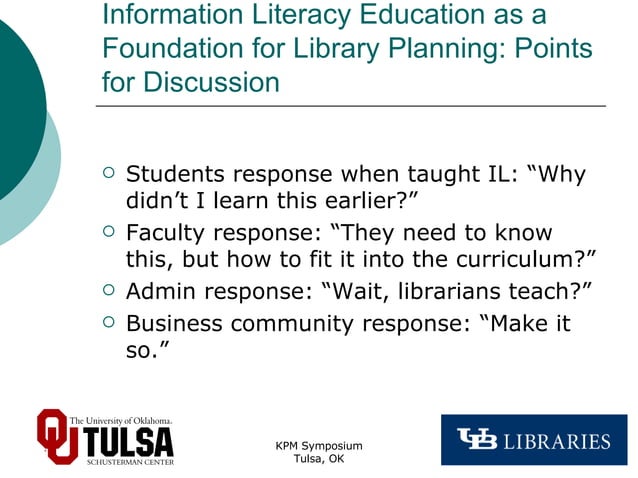 Kpm Symposium | PPT | Undergraduate Education | College Education