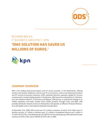 Kpn Case Study | PDF