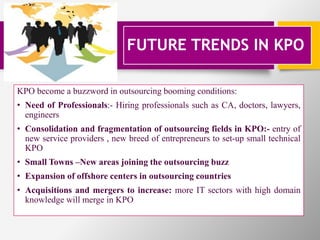 KPO - Core Business Solutions Providers | PPTX