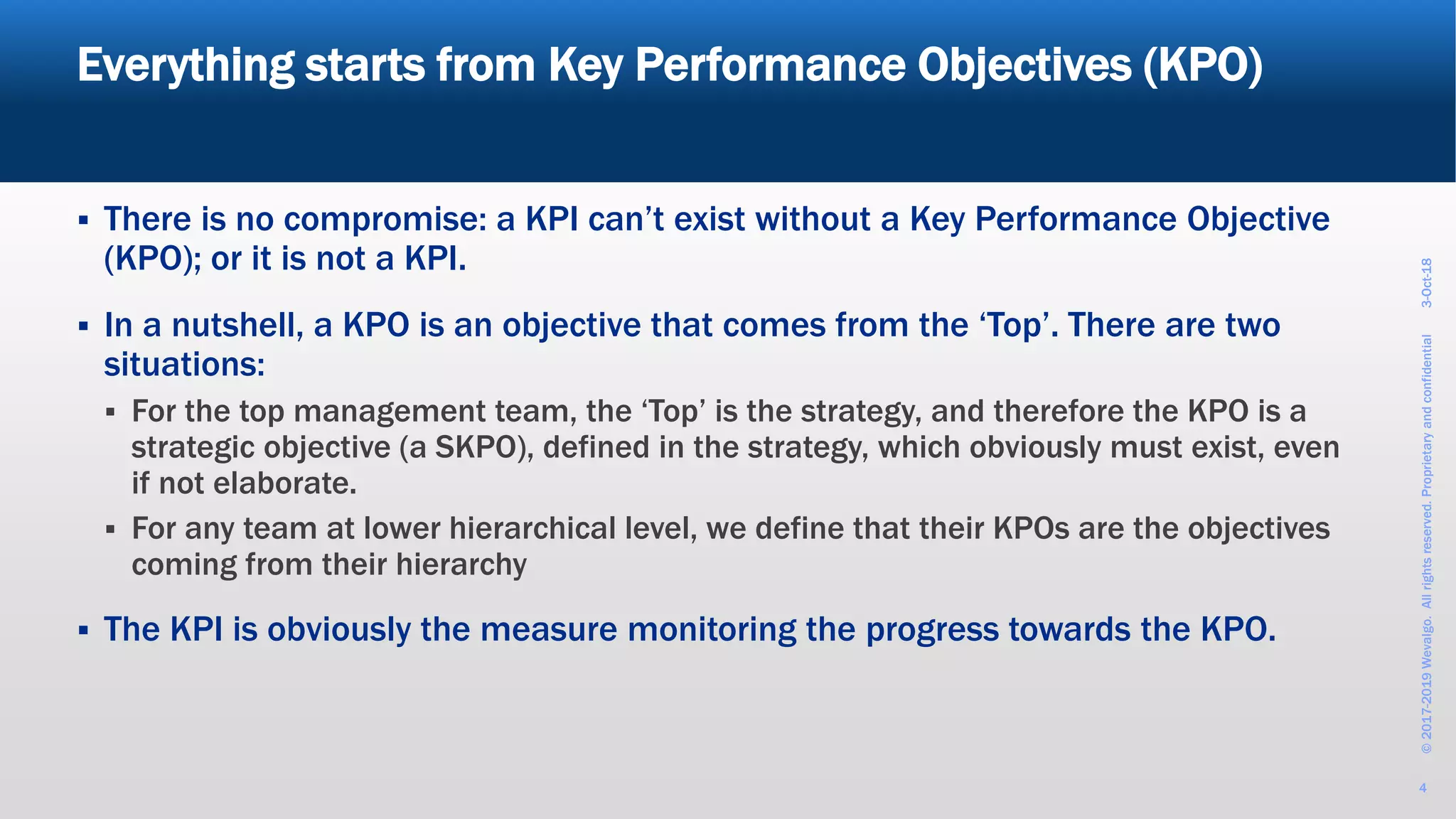 Why should we talk about KPO and not KPI and make the K useful | PPT