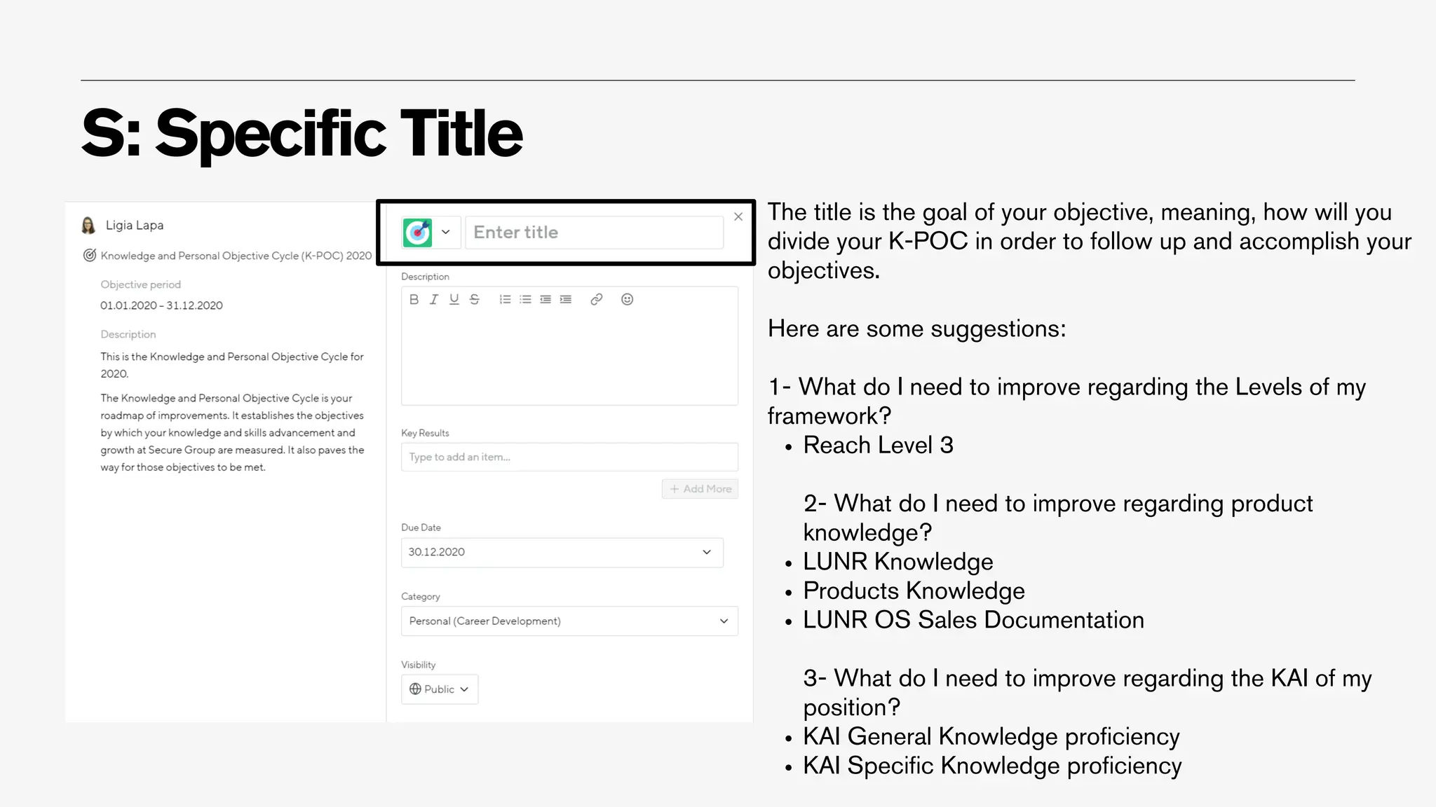 How to create an effective K-POC tutorial | PPT