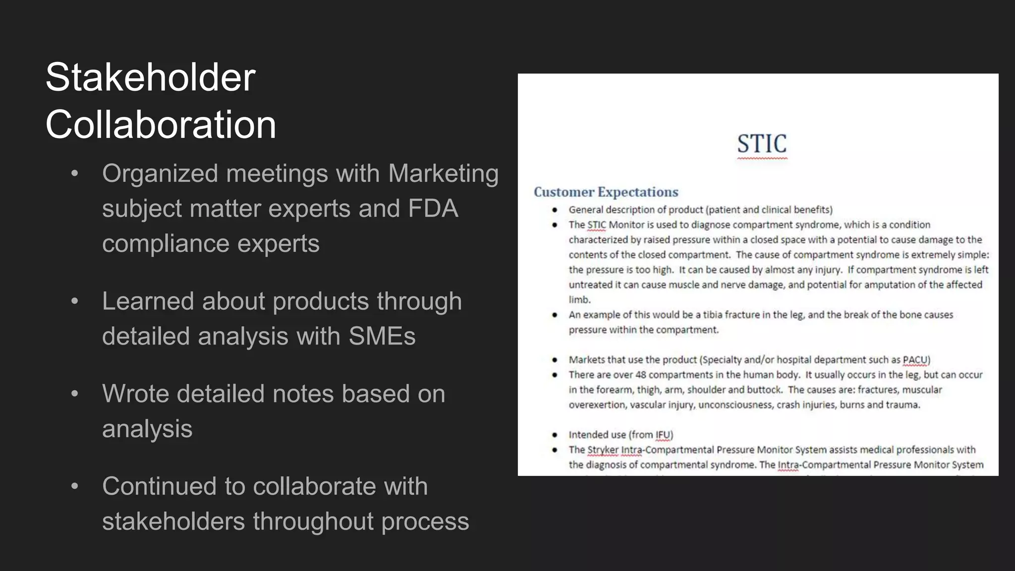 Stryker Project training for Marketing vendor credentialing | PPTX