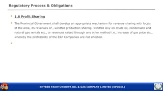 KPOGCL Presentation on Petroleum Policy-2012 Section III | PPT