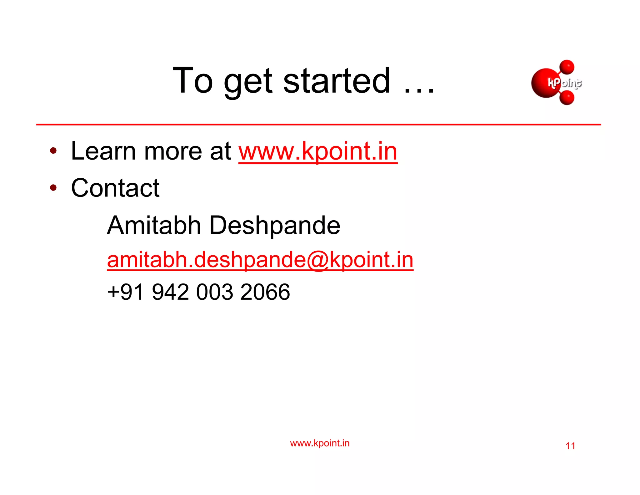 K Point Overview | PDF